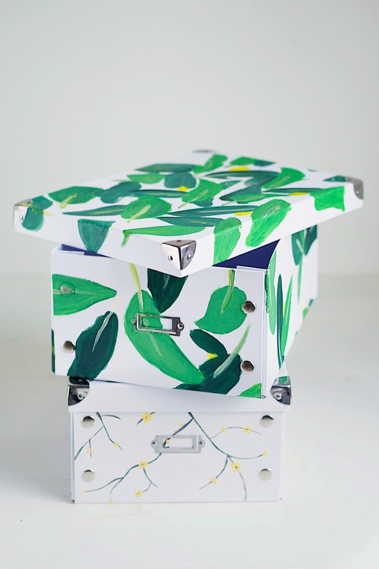 Geverfde opbergdozen | A Cup of Life