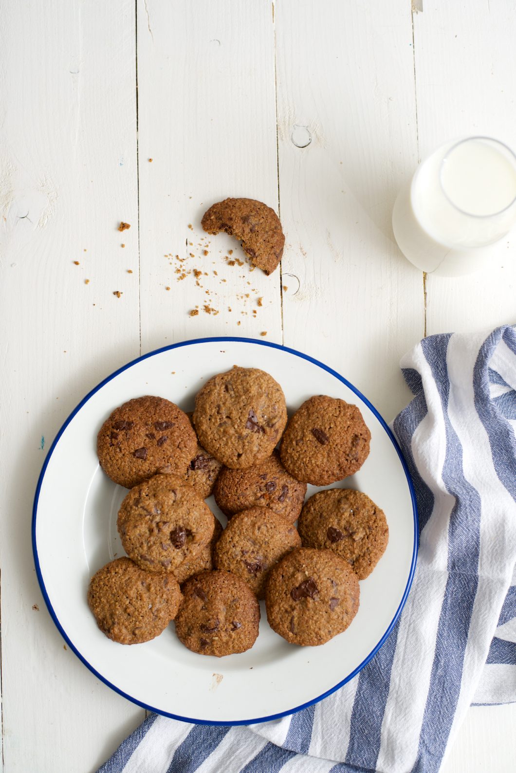 Havermout chocolate chip cookies | A Cup of Life